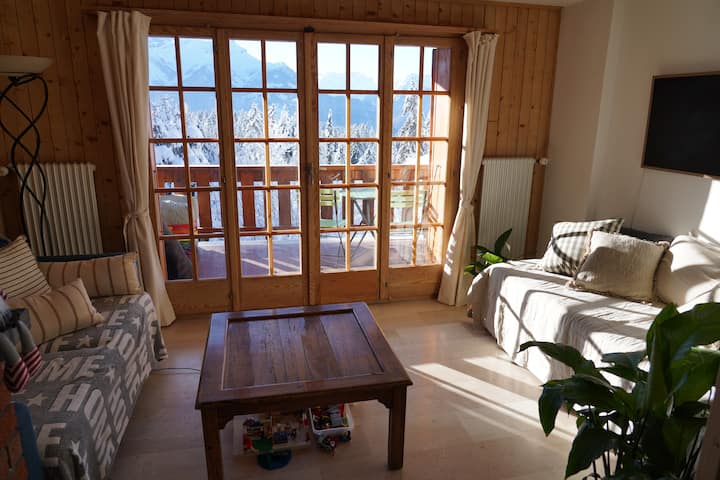 Appartement Villars, Superbe Vue, Proche De Pistes - Villars-sur-Ollon