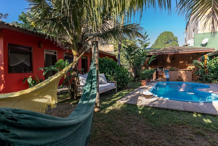 Casa Com 6 Suítes E Piscina No Centro De Trancoso - Trancoso