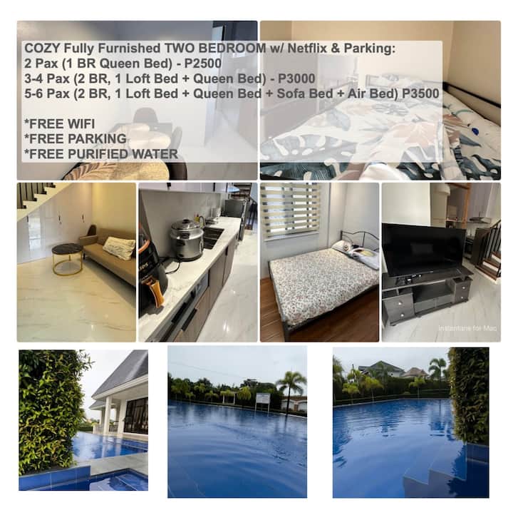 Loft & Cozy Cabin, W/ Parking, Netflix - Balanga