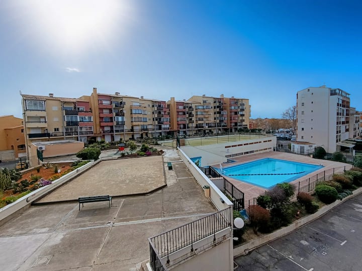 Charmant Studio Avec Vue Panoramique - Agde