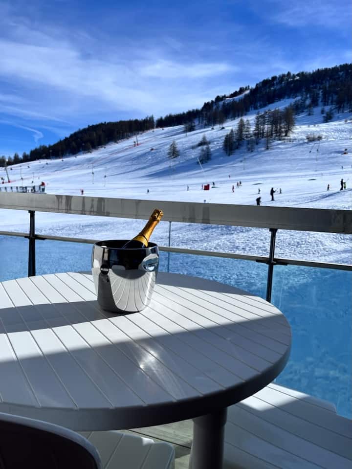Vip Apartment On The Ski Slopes - Montgenèvre
