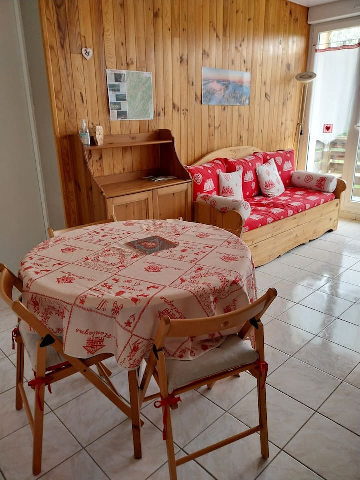 Confort Et Soleil  1 Cuisine 1 Ch. 1 S D B .Wc - Saint-Laurent-en-Grandvaux
