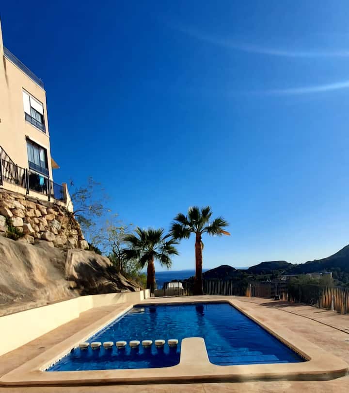Acogedor Piso Con Vistas Al Mar. - Villajoyosa