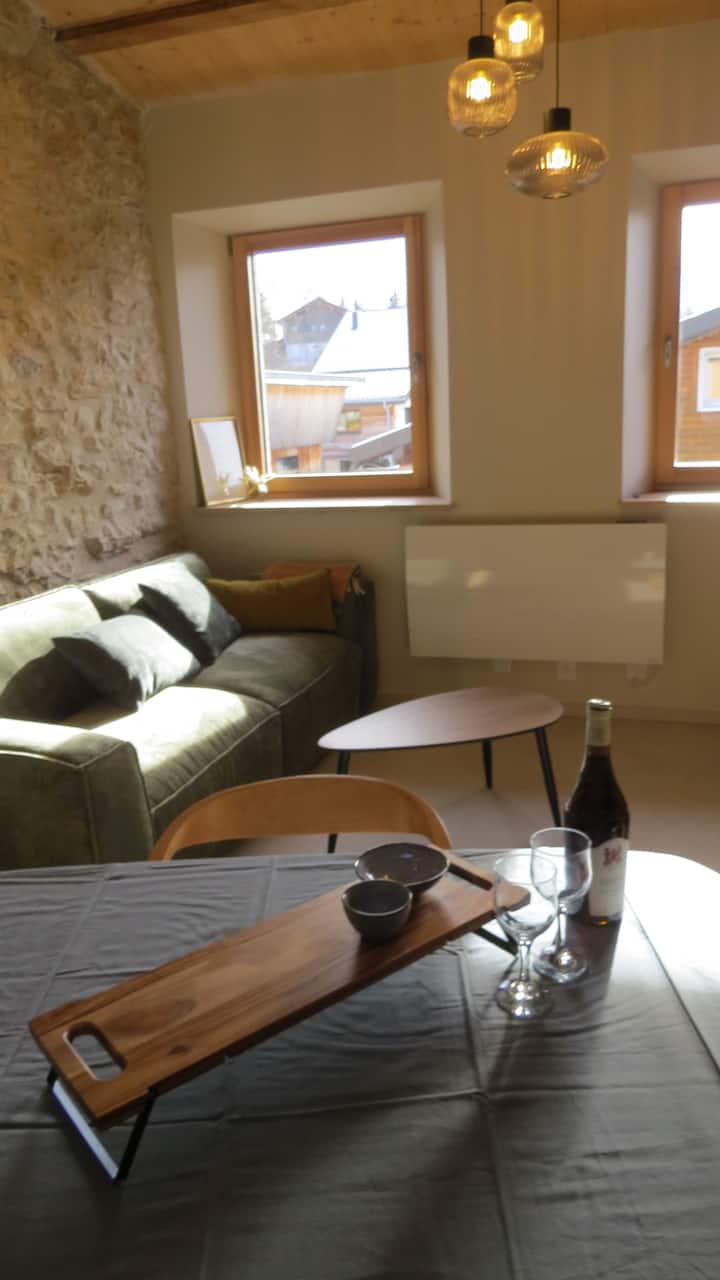 4/5 Personnes : Au Cœur Du Village Des Rousses - Les Rousses