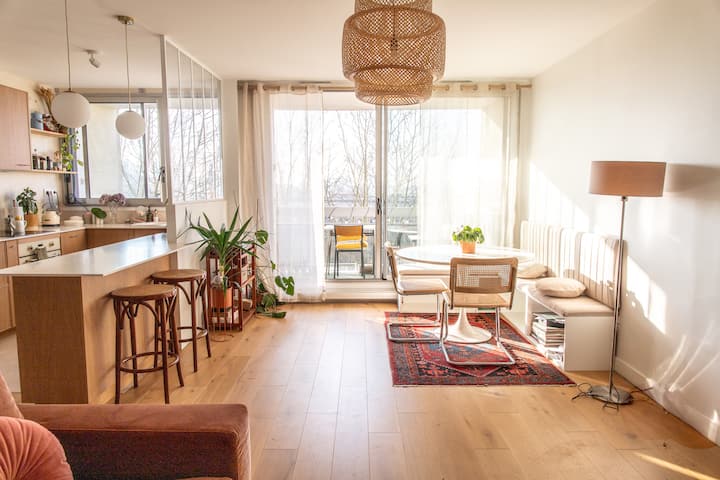 Cosy And Quiet Apartment By The Water - Pantin