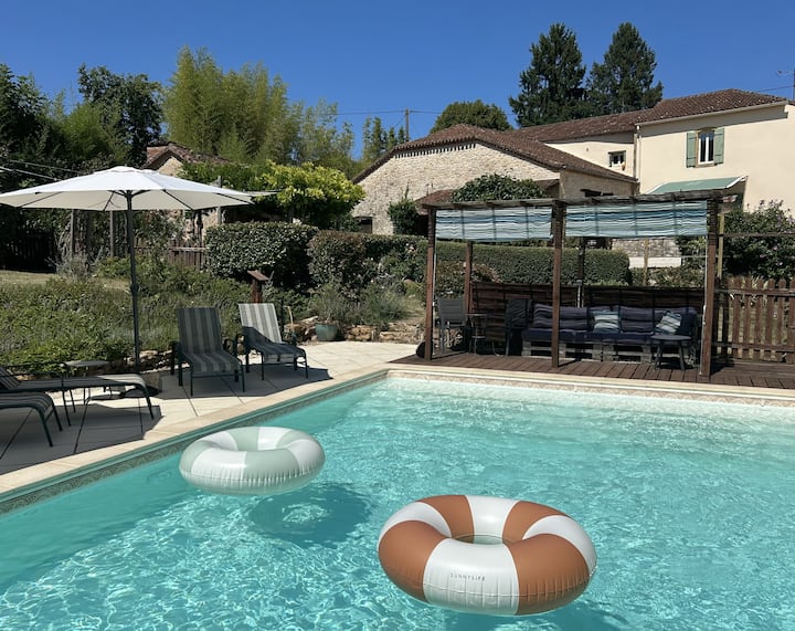 Gite La Terrasse - Private Pool - Duravel