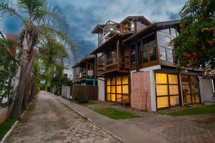 Casa Linda Condomínio Fechado Com Vista Para O Mar - Florianópolis