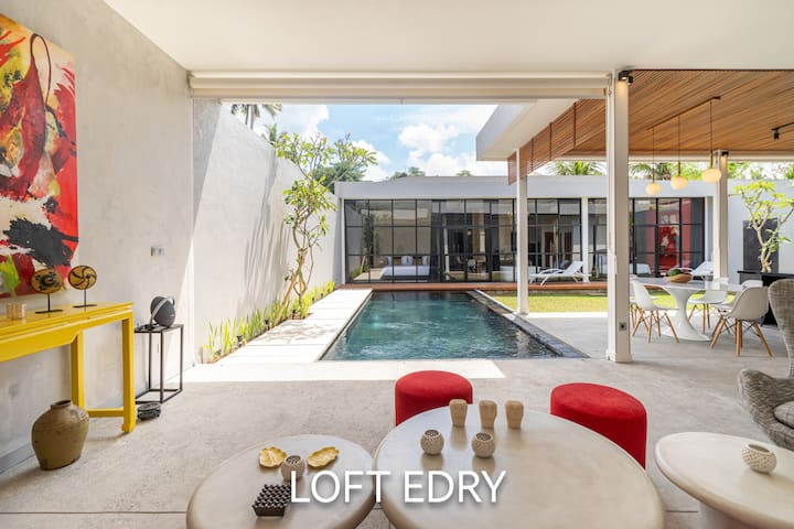 Rouge - Loft Edry Private Villa With Pool - Ubud