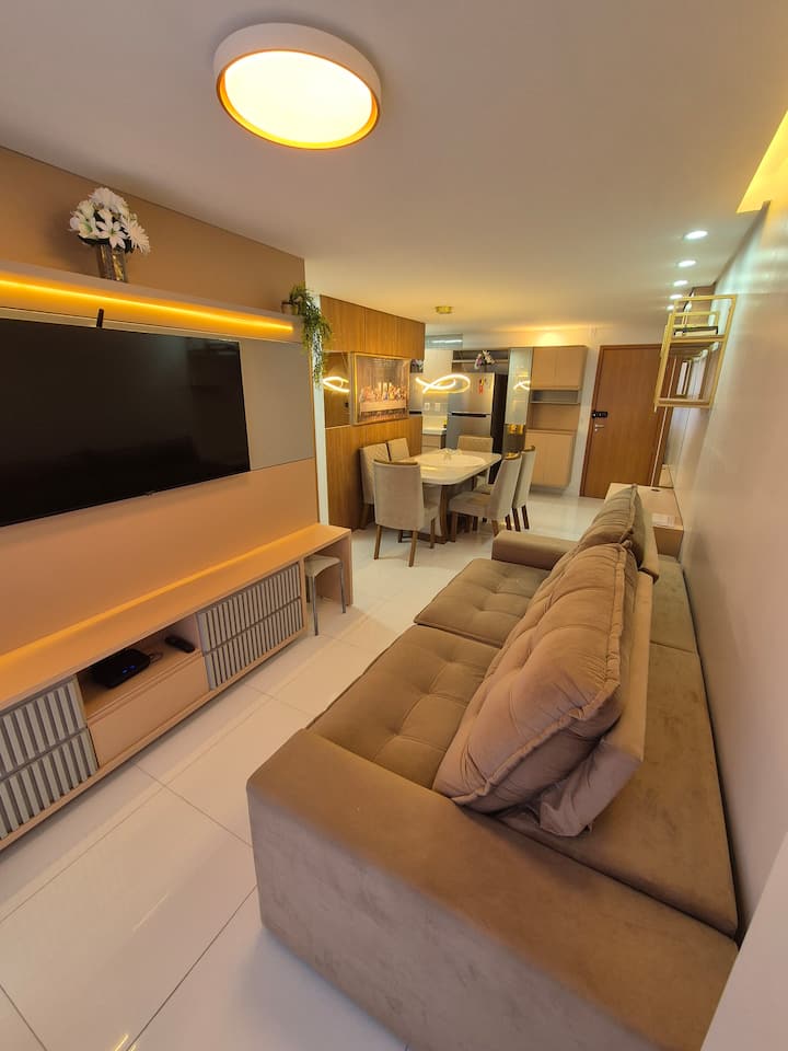 Apto Vista Mar • 100m Da Praia • Completo - Maceió