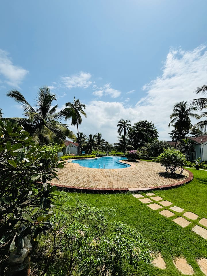 Ar Apartments"couple’s Home A Studio With Balcony - Goa