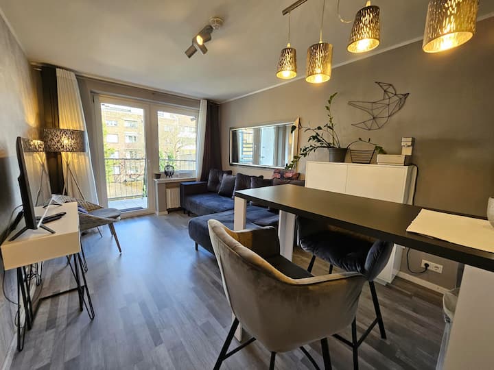 1-zi-apartment, Zentral, Balkon - Düsseldorf