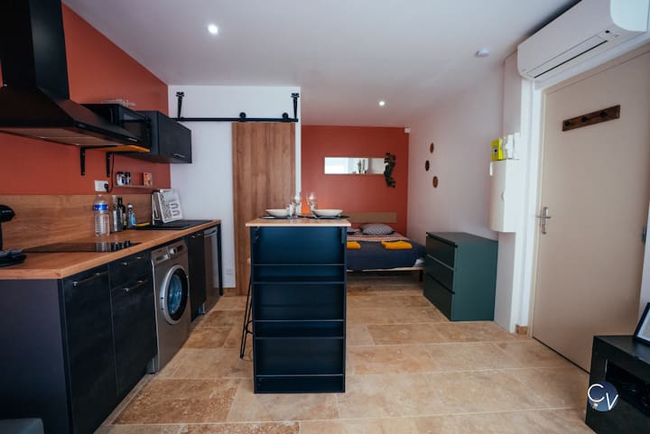 Studio Neuf Et Moderne - Centre Ville - Bagnols-sur-Cèze