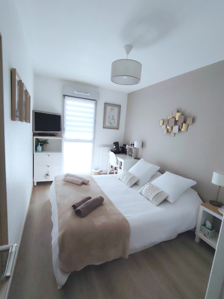 Chambre Chez L'habitant-parking Privé-local Vélo - Pyrénées-Atlantiques