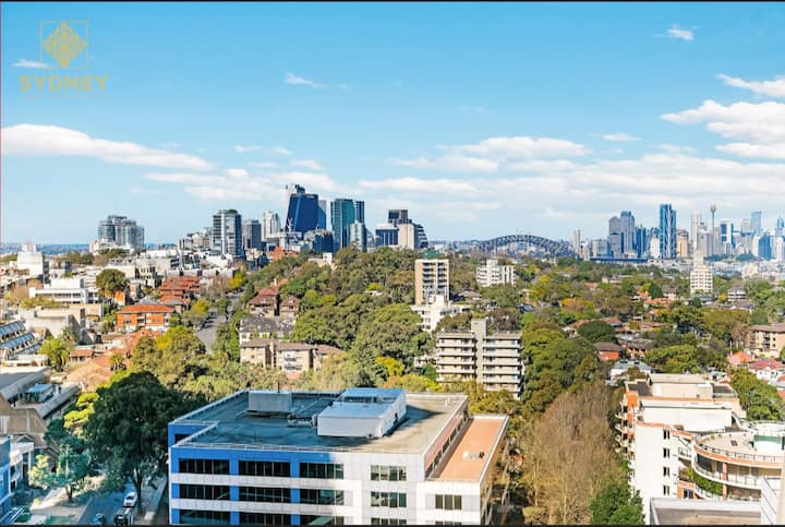 St Leonards 2 Bedroom Apt With Harbour Bridge View - クローズ・ネスト