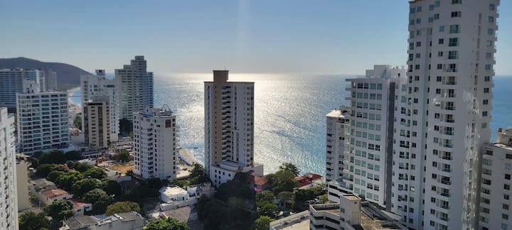 Beautiful Sunset • Seaview Getaway • Sunset Magic - Santa Marta, Kolumbien