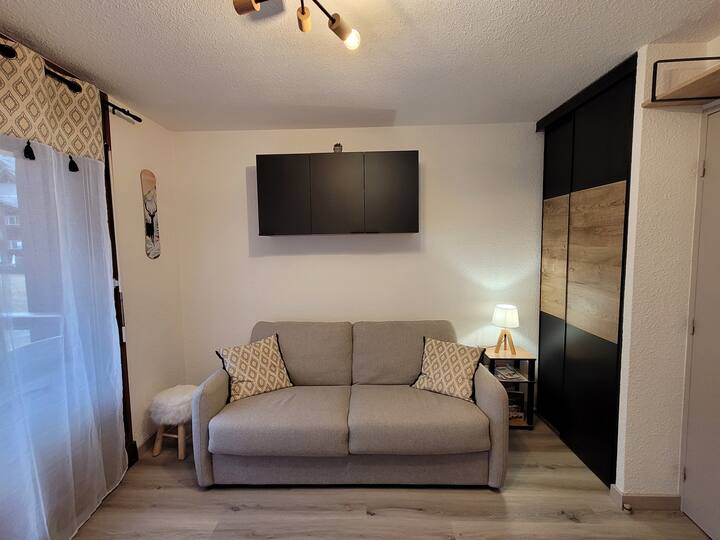 Studio Rénové 4 Couchages - Les Contamines-Montjoie