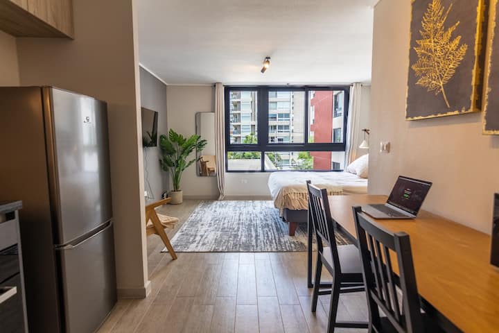 Incredible Location: Barrio Italia With Pool - Providencia