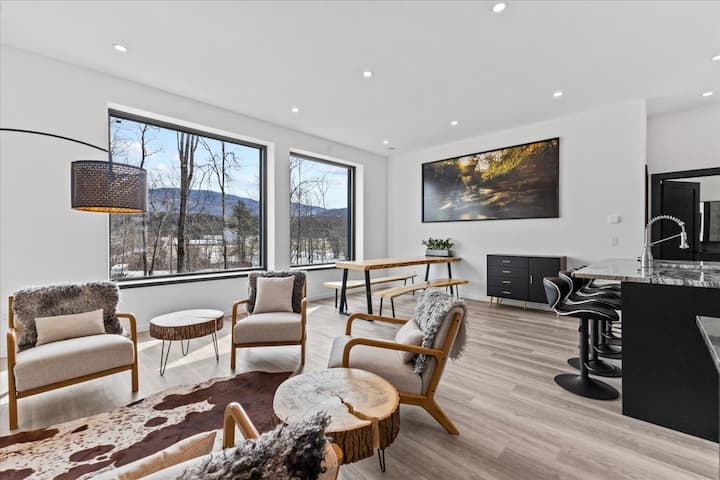 Modern Hideaway Chefs Kitchen & Sauna 15min To Ski - Stowe, VT