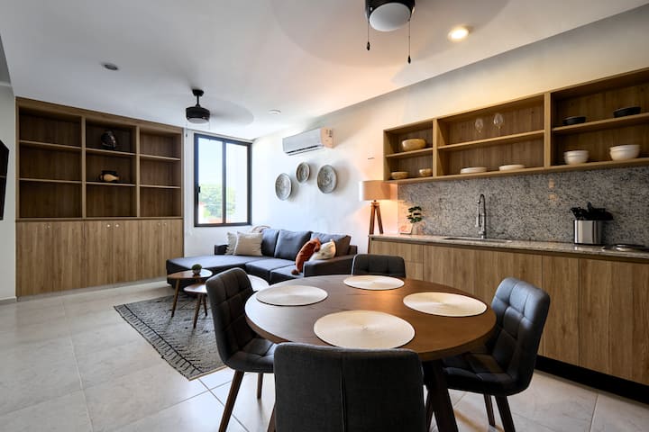 Brand New 1 Br Smart-apt + Pool + Walk Everywhere - Mérida