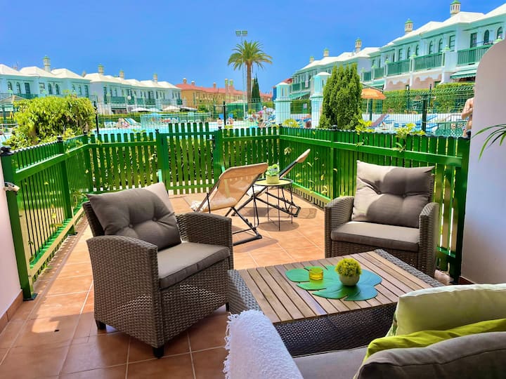 Dunaflor Verde 8 By Sunhousescanarias - Playa del Inglés