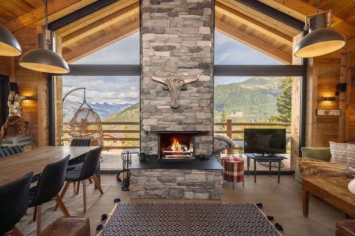 Chalet Exclusif Aux Portes De Verbier Et 4 Vallées - La Tzoumaz