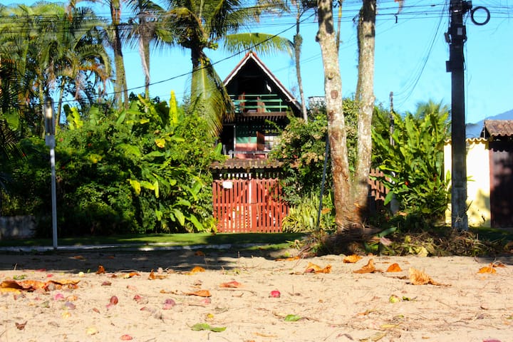 Charmoso Chalé Frente Ao Mar,na Praia Do Jabaquara - Paraty