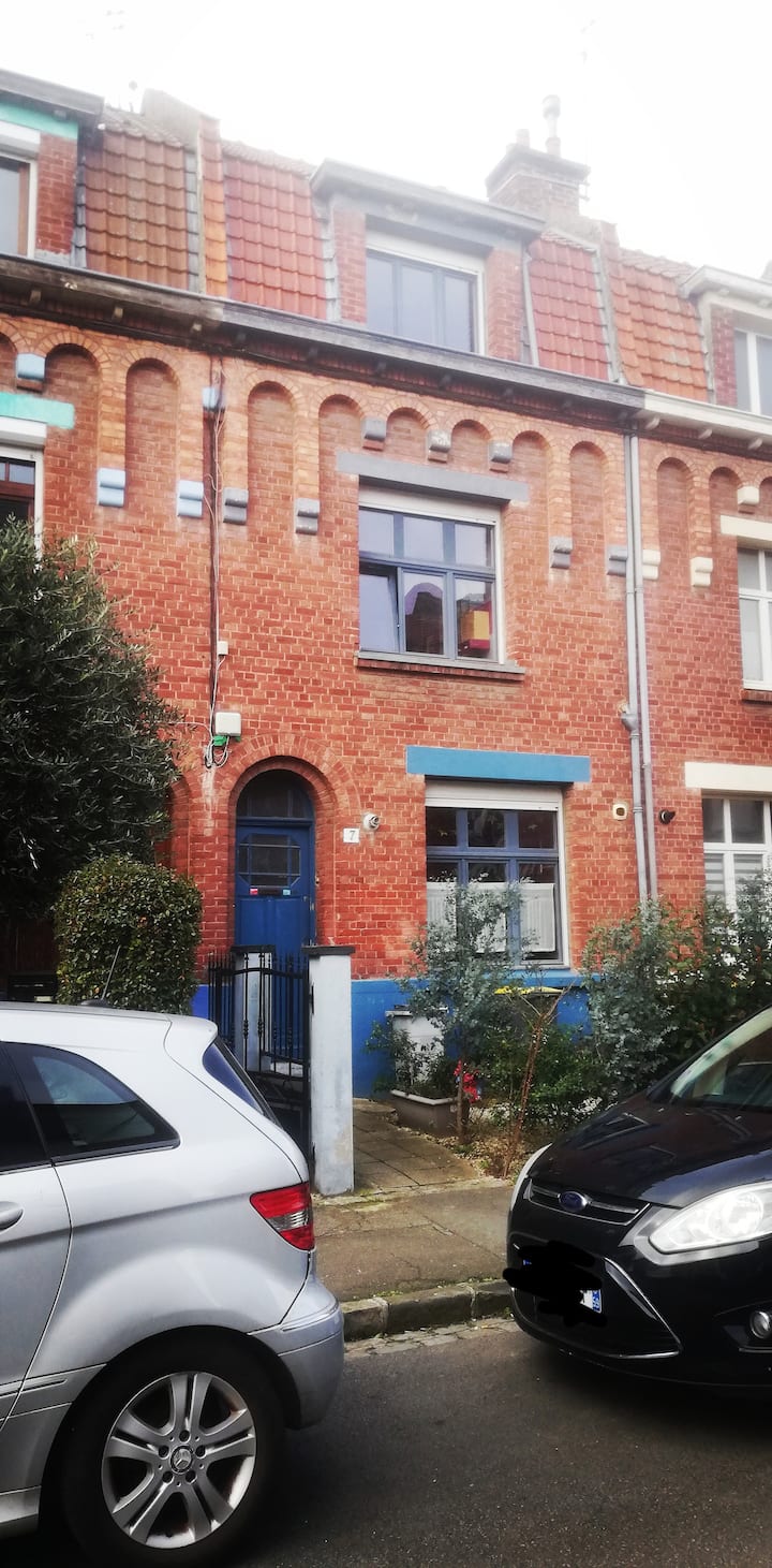 Chaleureuse Maison 1930 - Lille