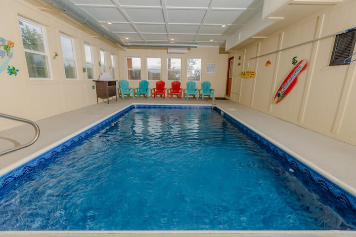 Incabinheatedpoolarcades-kingbeds-sleeps20-w/d-ev2 - Pigeon Forge, TN