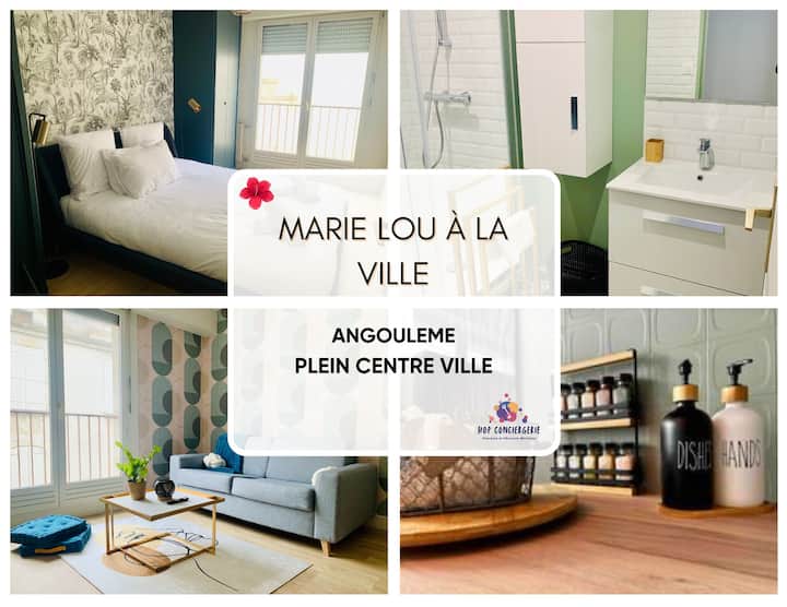 Le Cocon Central - Wifi - Transports Et Commerces - Angoulême