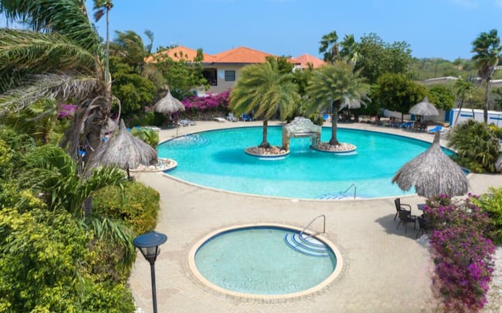 Vakantie Appartement Met Groot Zwembad - Curaçao