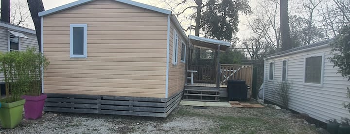 Location Mobil-home Premium C014 Label Clef Verte - Nans-les-Pins