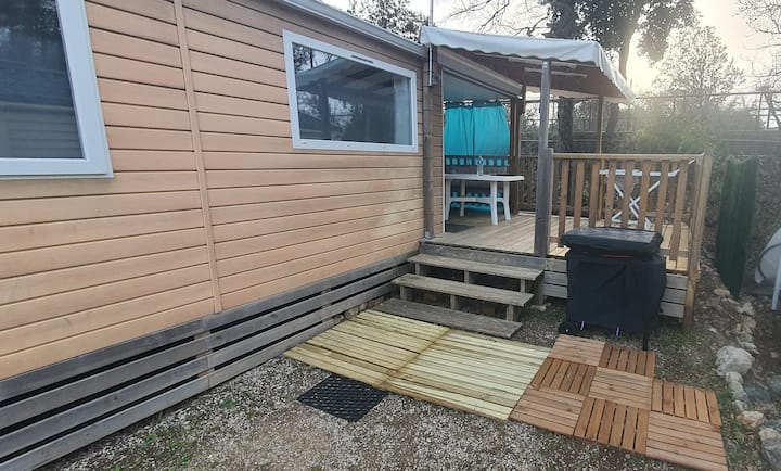 Location Mobil-home Premium C014 Label Clef Verte - Nans-les-Pins