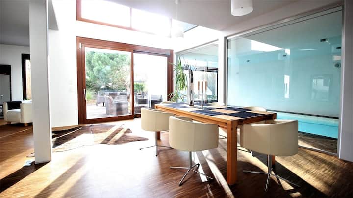 Designerbungalow Mit Indoorpool - ヴュルツブルク
