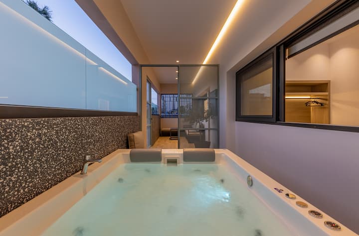 *Hot Tub*5 Min To Beaches*netflix*full Kitchen* - Kos