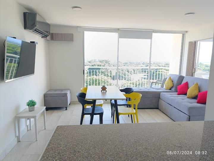 Apto Con Ac, Directv, Wifi, Hermosa Vista - Girardot