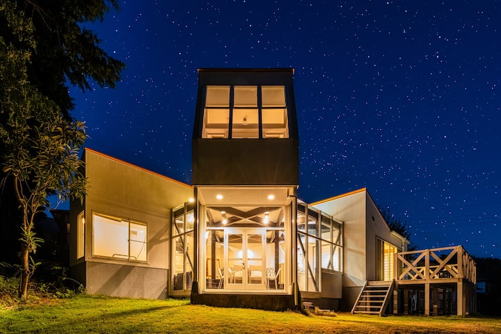 Sunlit Villa Izu -星降る陽だまり森の宿-　湖近くの別荘地にあるデザイナーズヴィラ - Kawana