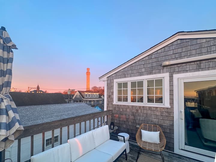 Central Waterfront Penthouse With Private Deck - Provincetown, MA