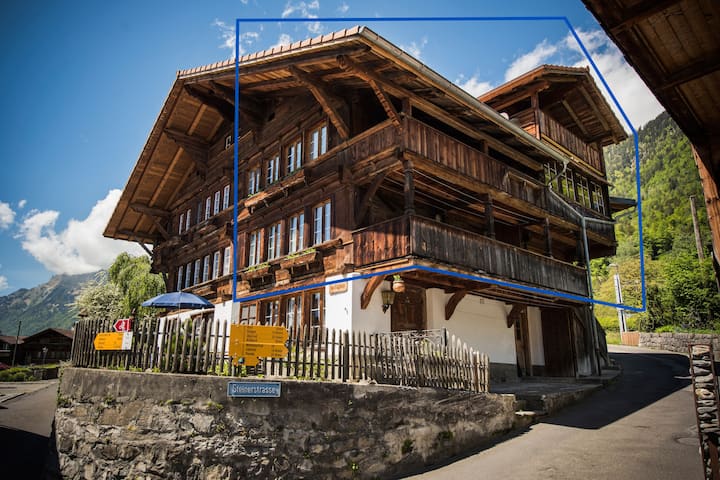 2 Apts, 5' To Train Stop+lake, Parking, Lake View - Brienz