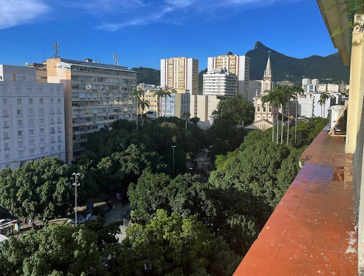 Vista Do Cristo No Largo Do Machado - Rio de Janeiro Santos Dumont Airport (SDU)