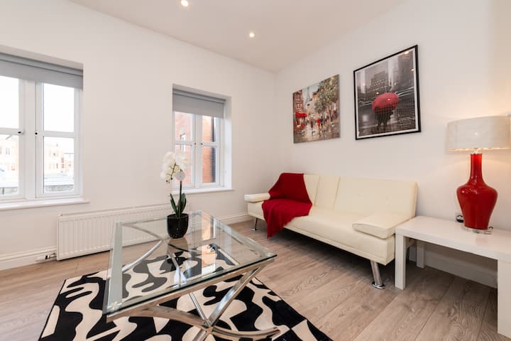 Free Parking 2beds Fully Equipped Flat City Centre - Reading