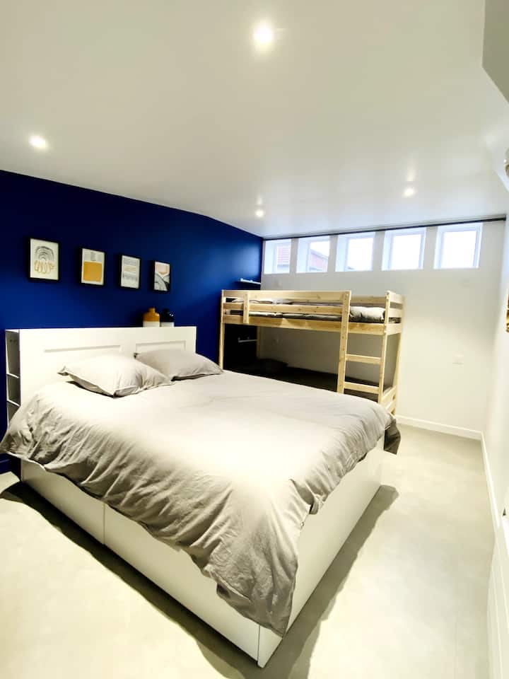 Chambre Familiale 4 Couchages - Beauvais