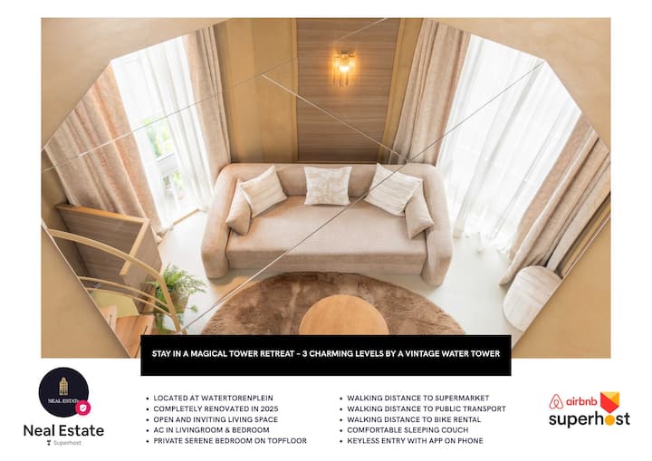 Unique 3 Floor Apartment With Ac At Westerpark - Amsterdam