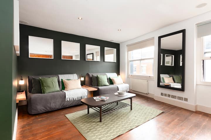 Italy-3-d Gorgeous Central Soho Flat With A/c - Central London