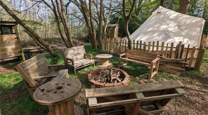 Shibui Yurt At Crockstead Fields - Uckfield