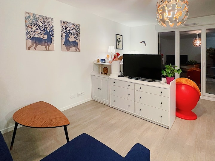 Superbe Logement Calme Avec Grand Balcon Et Bbq - Bagneux
