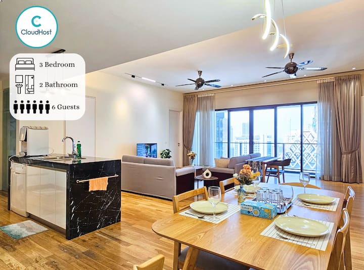 St Mary High-end Spacious 3br Condo Near Pavilion - Bukit Bintang