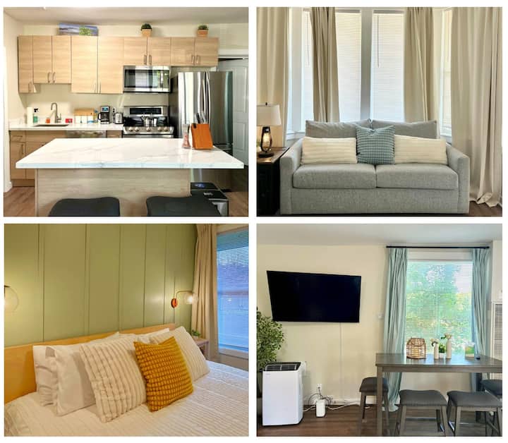 Stylish Kitchen/dt Renton/king Bed & A/c - Renton, WA