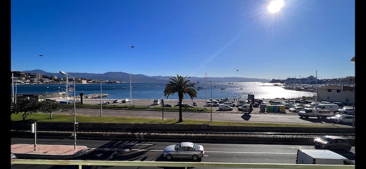 Superbe Appartement Centre-ville Vue Mer - Ajaccio