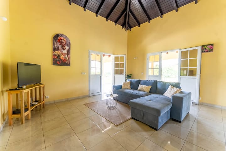 Haut De Villa Solèy Rivyè -3 Chambres - Guadeloupe