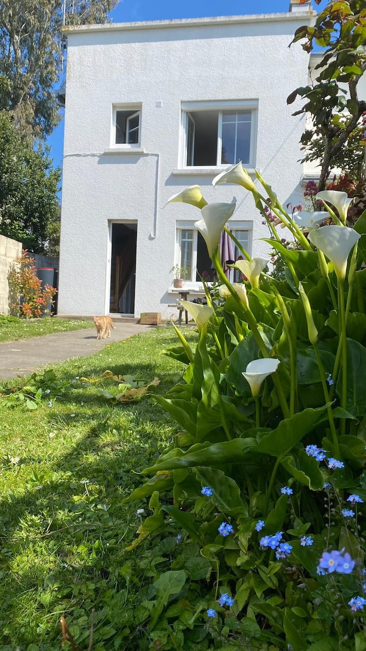 Maison Calme - Plein Centre - Jardin - Bord De Mer - Cancale